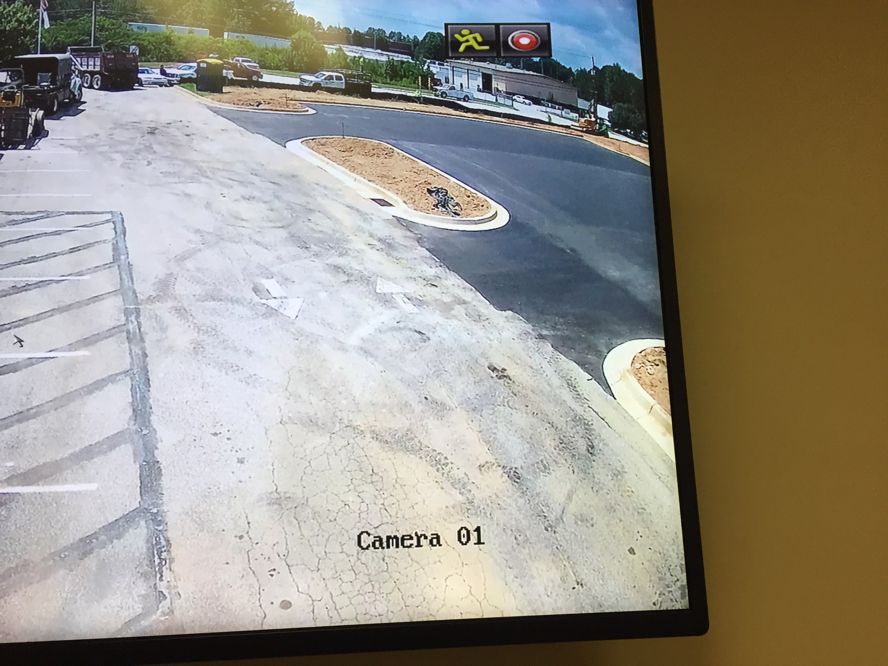 Current parking lot picture – Three Point Bible Church